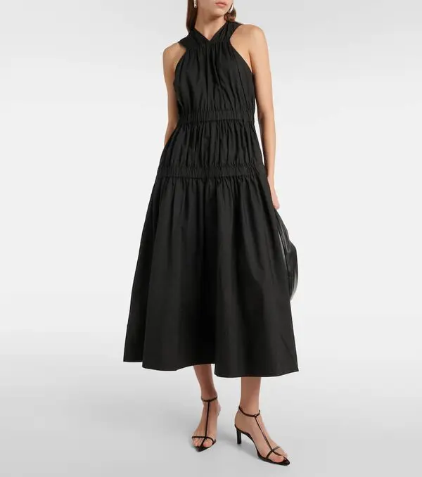 Proenza Schouler White Label Libby Cotton Poplin Maxi Dress