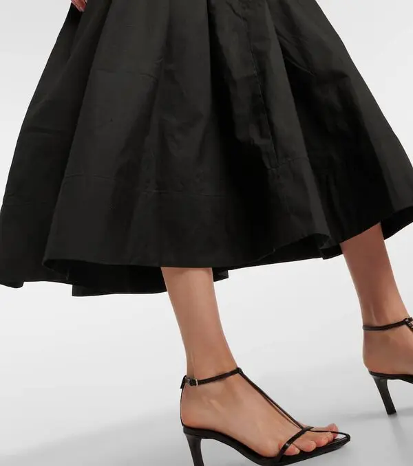 Proenza Schouler White Label Libby Cotton Poplin Maxi Dress