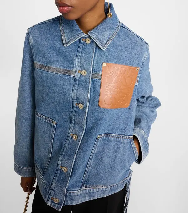 Loewe Anagram Denim Jacket