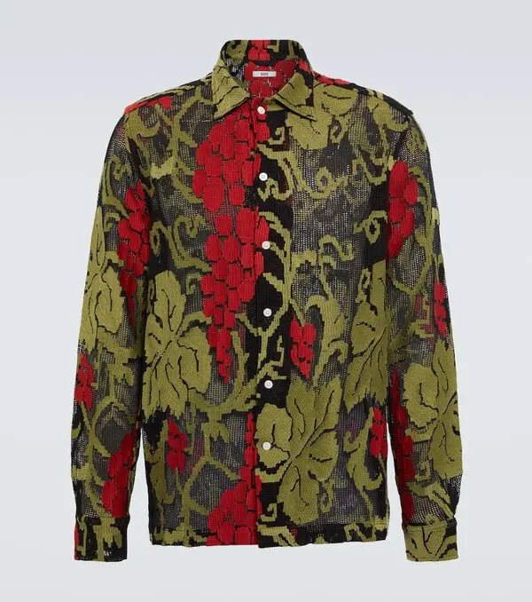 BODE Vineyard Cotton Shirt