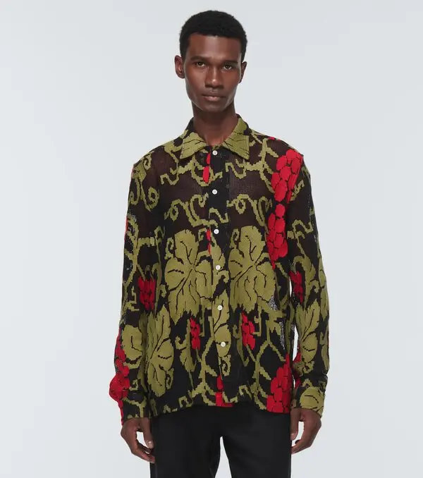 BODE Vineyard Cotton Shirt