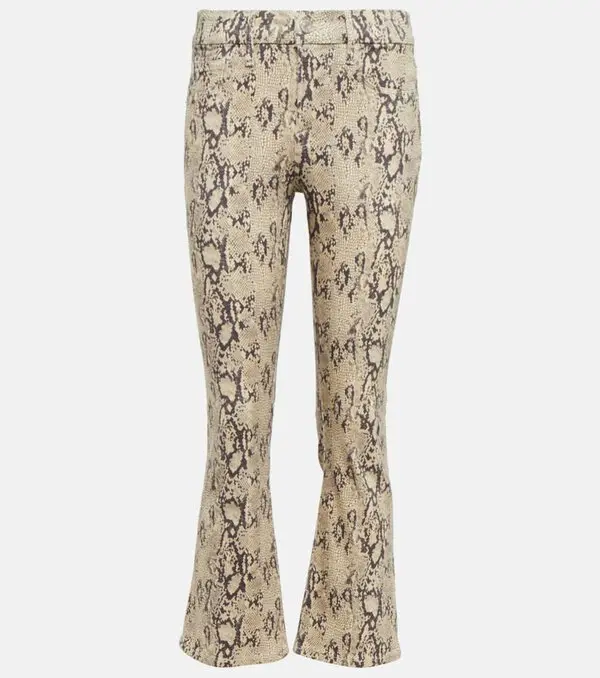 FRAME Le Crop Mini Flare Jeans