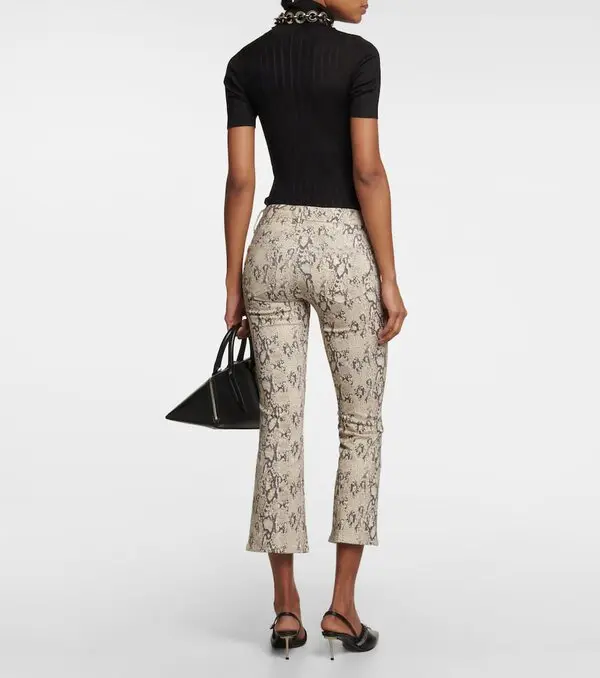 FRAME Le Crop Mini Flare Jeans