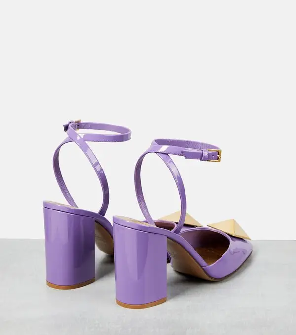 Valentino Garavani One Stud Patent Leather Pumps