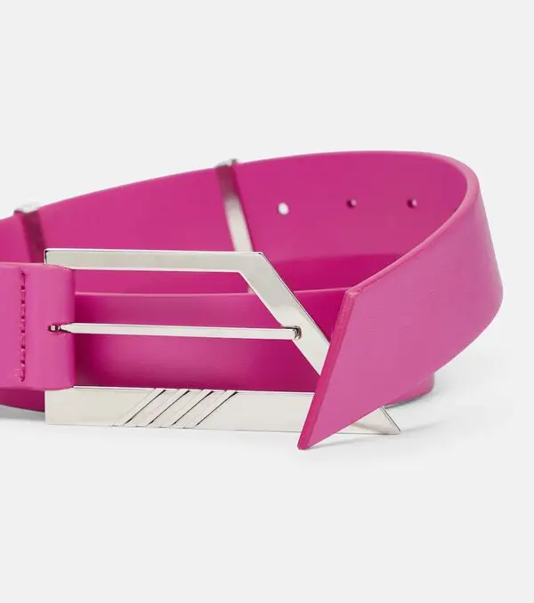 Attico Chain Leather Belt