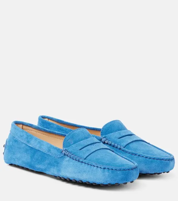 TOD'S Gommino Suede Driving Loafers