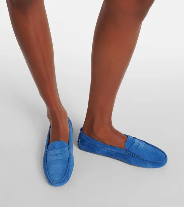 TOD'S Gommino Suede Driving Loafers