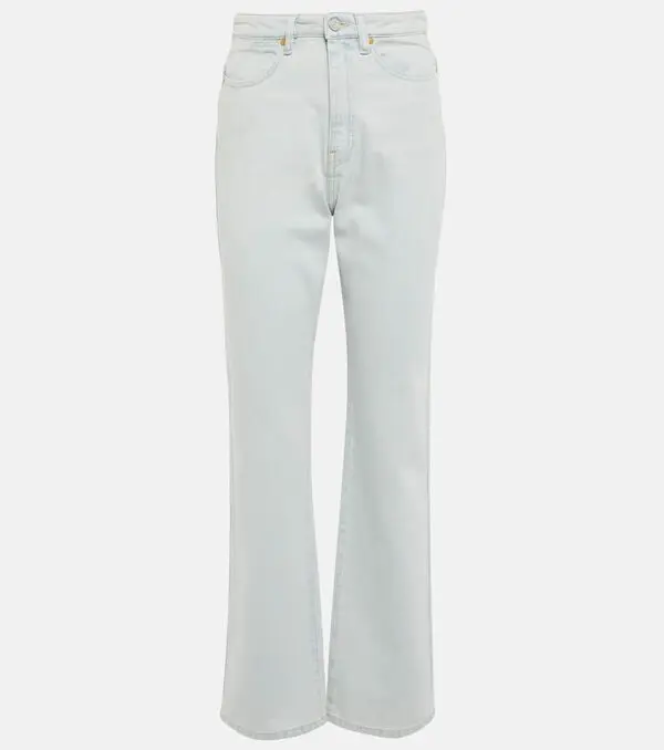 JOSEPH Fulham High-rise Straight Jeans