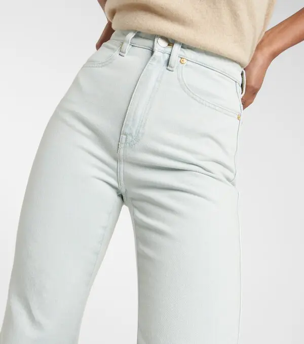JOSEPH Fulham High-rise Straight Jeans