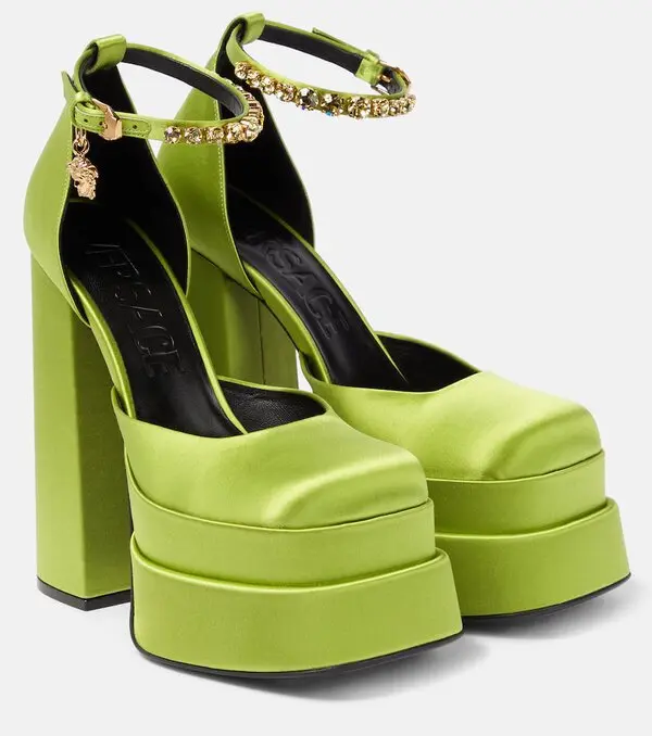 Versace Medusa Aevitas Platform Pumps