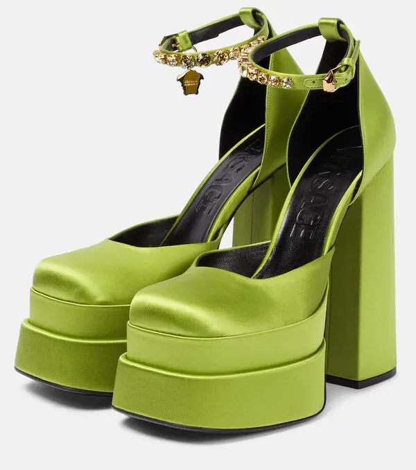 Versace Medusa Aevitas Platform Pumps