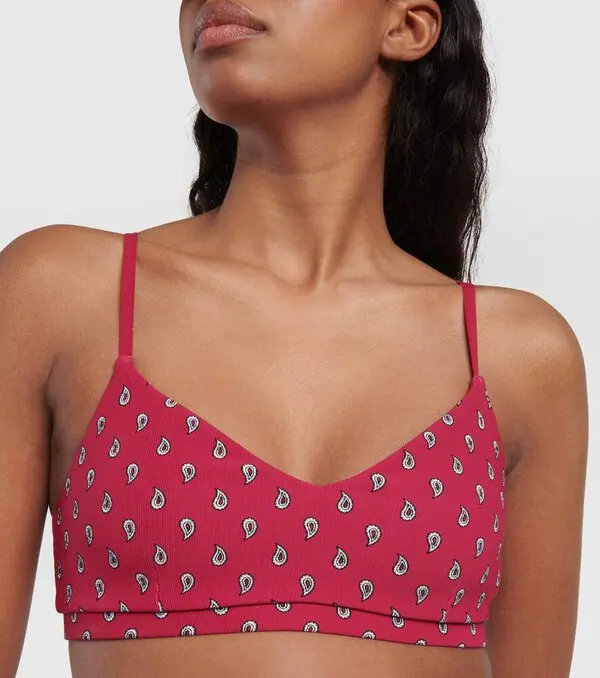 The Upside Paisley Sports Bra