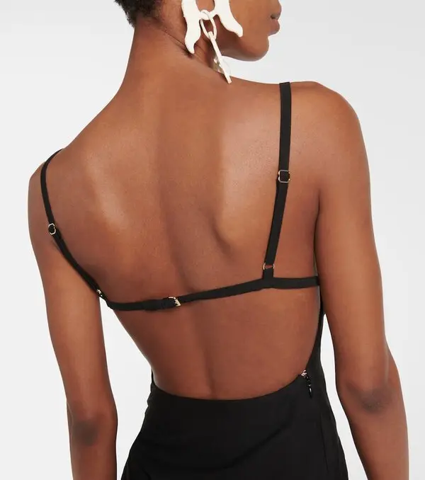 Jacquemus La Robe Saudade Maxi Dress - Black