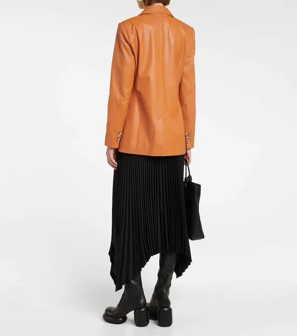 JOSEPH Jacques Leather Blazer