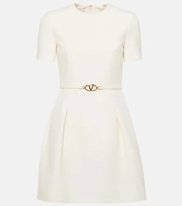 Valentino Garavani Crepe Couture Minidress