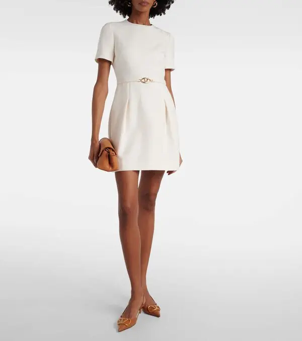 Valentino Garavani Crepe Couture Minidress