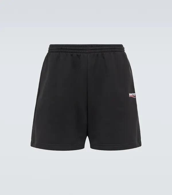 Balenciaga Printed Jersey Shorts