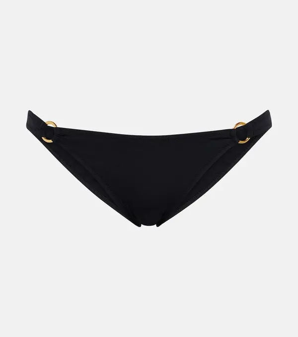 Melissa Odabash Caracas Low-rise Bikini Bottom - Black