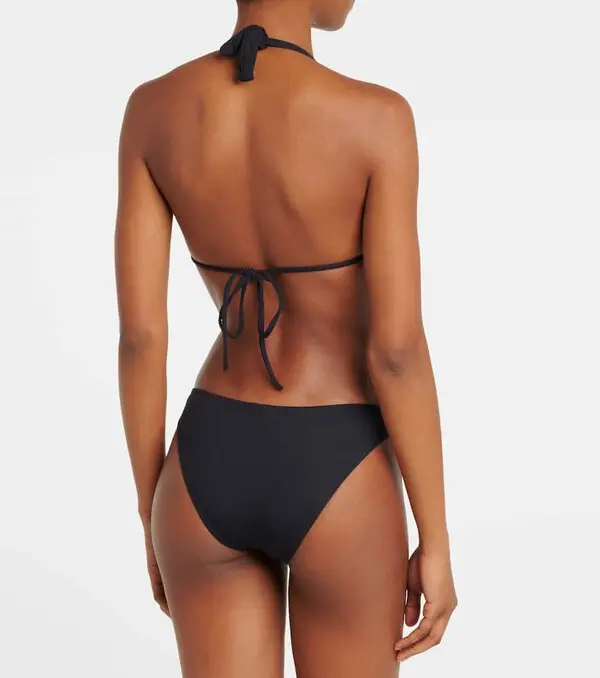 Melissa Odabash Caracas Low-rise Bikini Bottoms With Ring Detail - Black