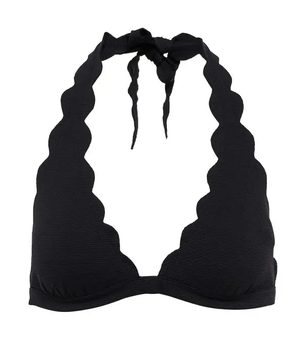 Marysia Spring Bikini Top - Black