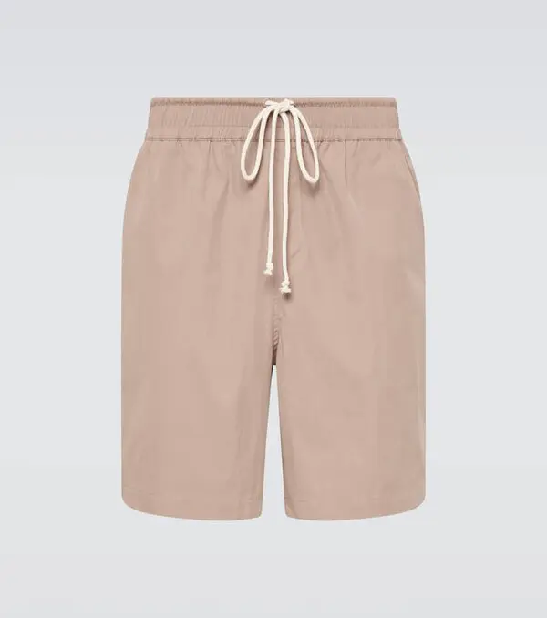 Commas Cotton-blend Above-the-knee Shorts - Grey