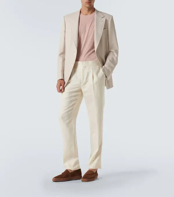 TOM FORD Barnes Suede Espadrilles - Brown