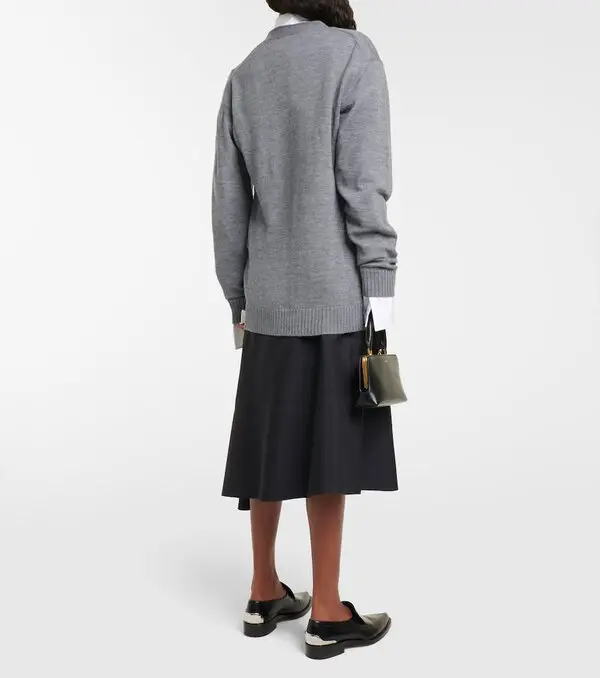 JIL SANDER Wool Cardigan