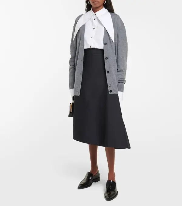 JIL SANDER Wool Cardigan