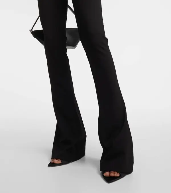 Attico Cutout Flared Pants