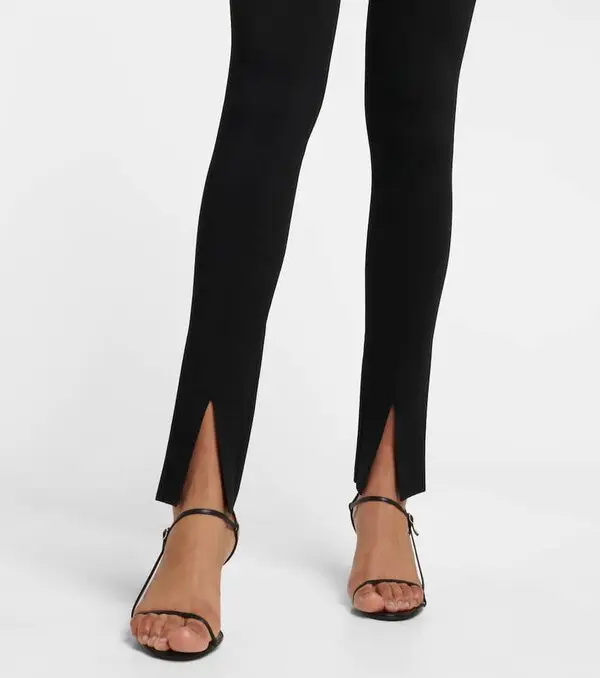 Victoria Beckham High-rise Split-cuff Leggings
