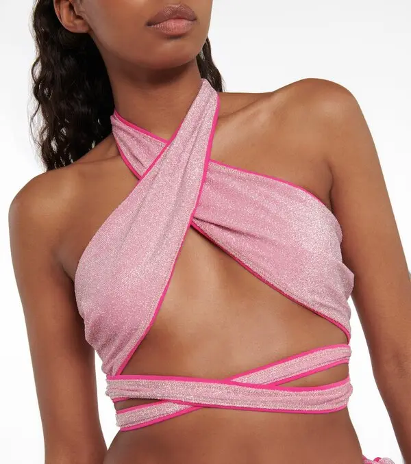REINA OLGA Showhorse Lurex Swimsuit