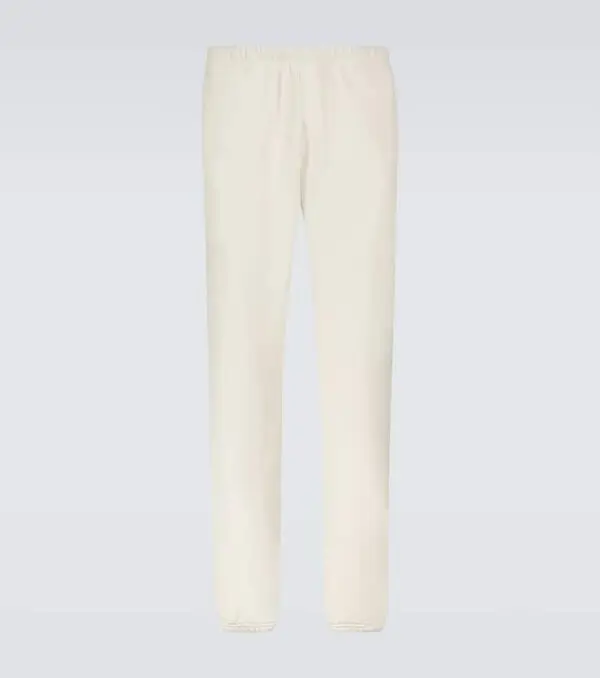 LES TIEN Cotton Sweatpants - Neutrals