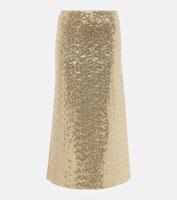 Dorothee Schumacher Sequined Midi Skirt