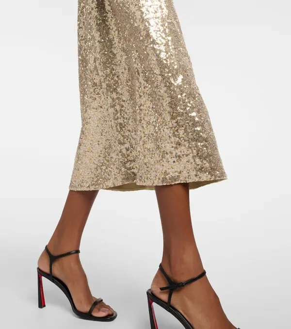 Dorothee Schumacher Sequined Midi Skirt