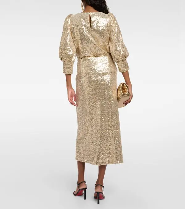 Dorothee Schumacher Sequined Midi Skirt