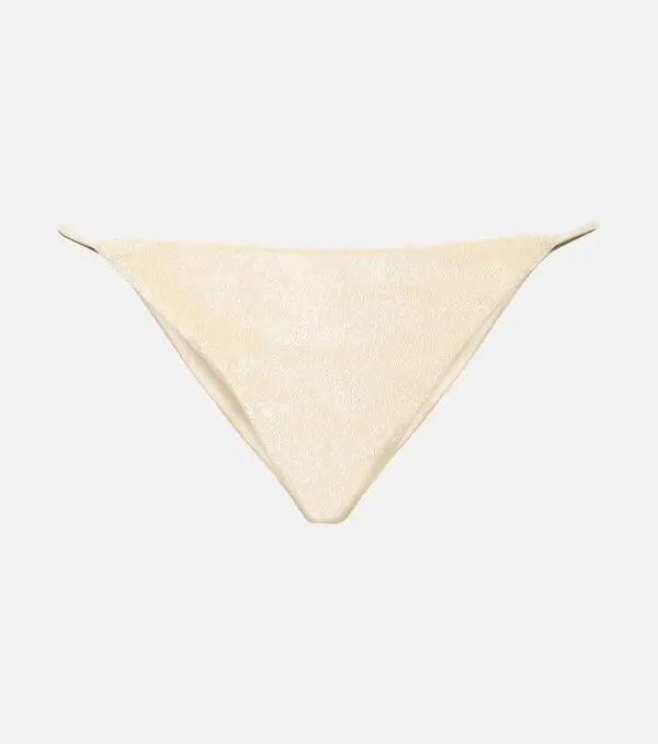 Jade Swim Bare Minimum Bikini Bottom - White