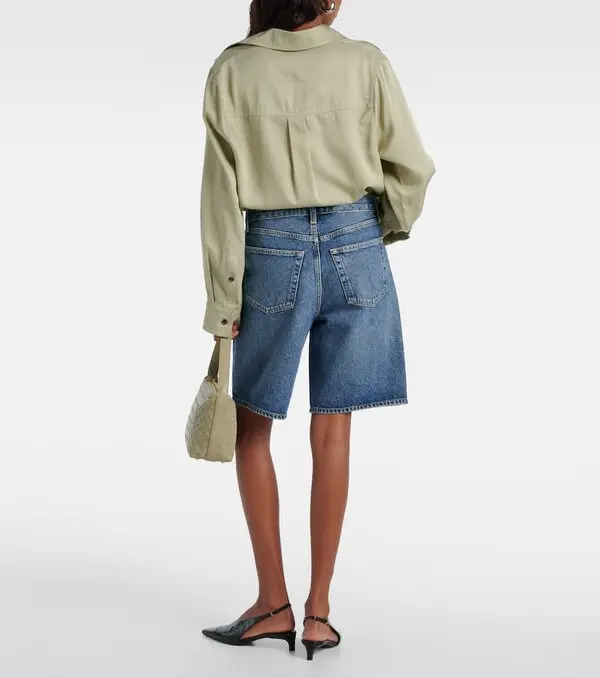 AGOLDE Risha Denim Bermuda Shorts