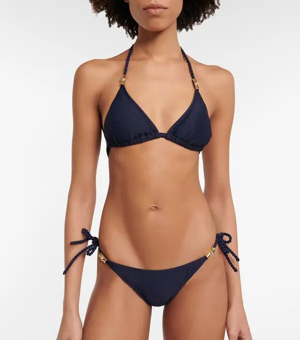Heidi Klein Core Bikini Bottom - Blue
