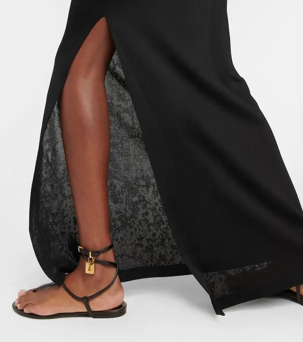 TOM FORD Padlock Thong Sandals