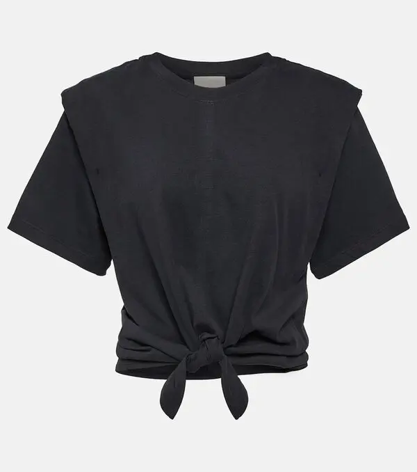 Isabel Marant Étoile Zelikia Gathered Crop Top