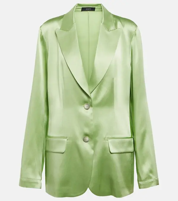 JOSEPH Moxon Silk Satin Blazer