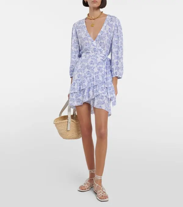 Melissa Odabash Legacy Floral Mini Dress