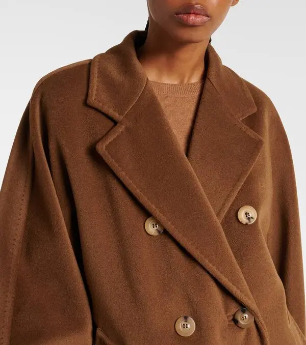 Max Mara 101801 Icon Wool And Cashmere Coat - Brown