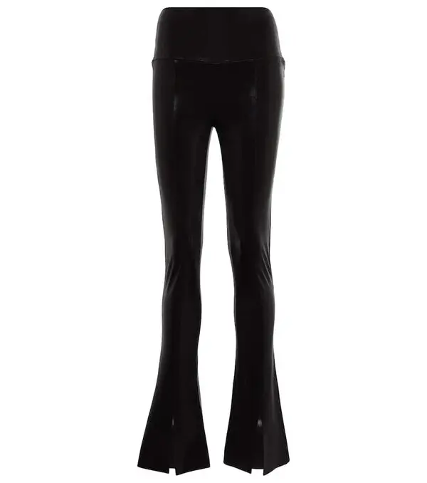 Norma Kamali Spat High-rise Flared Leggings