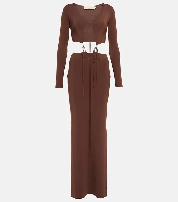 AYA MUSE Lapponi Knit Maxi Dress