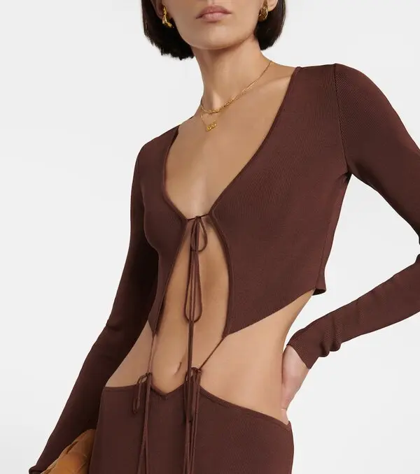 AYA MUSE Lapponi Knit Maxi Dress