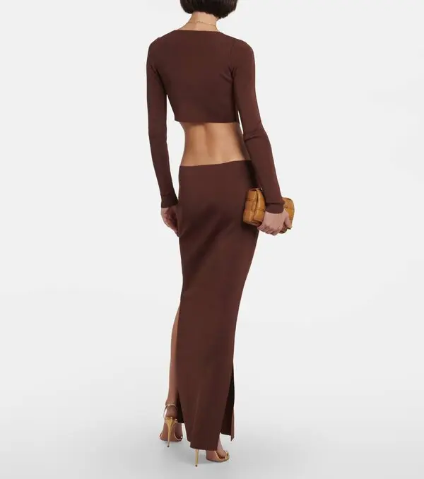 AYA MUSE Lapponi Knit Maxi Dress
