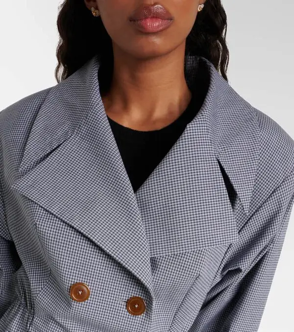 VIVIENNE WESTWOOD Gingham Cotton Jacket