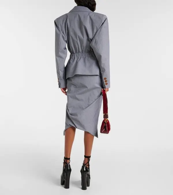 VIVIENNE WESTWOOD Gingham Cotton Jacket
