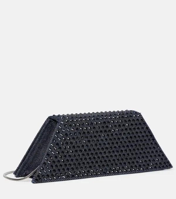 Amina Muaddi Superamini Yigit Clutch